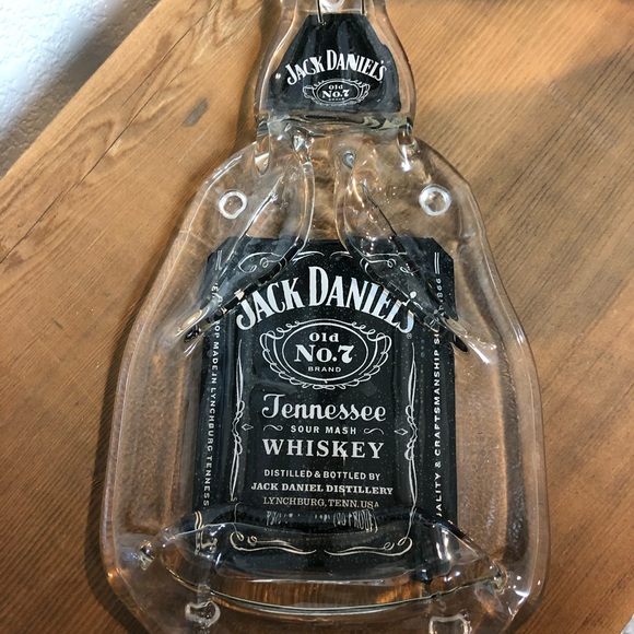 Party Supplies | Jack Daniels Whiskey Handmade Melted Bottle Serving ...